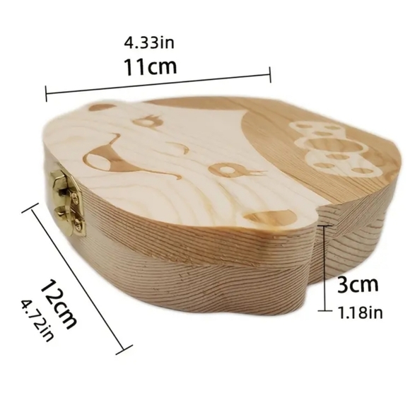 Other | Wooden Tooth Keeper Holder Boy Or Girl | Poshmark